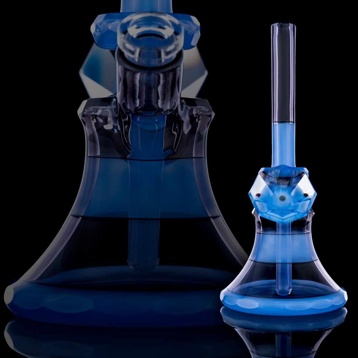 Andy Roth Classic Faceted Tube – Grateful Glass Gallery